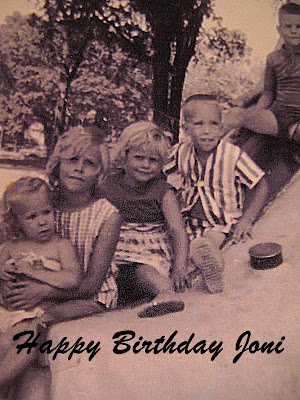 Happy Birthday Joni & Chocolate and Raspberry Croissants - Purple ...