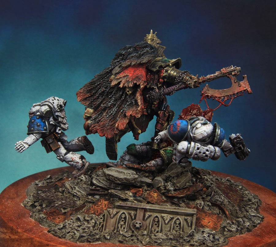 Serpentarium: Angron primarch of the World eaters.