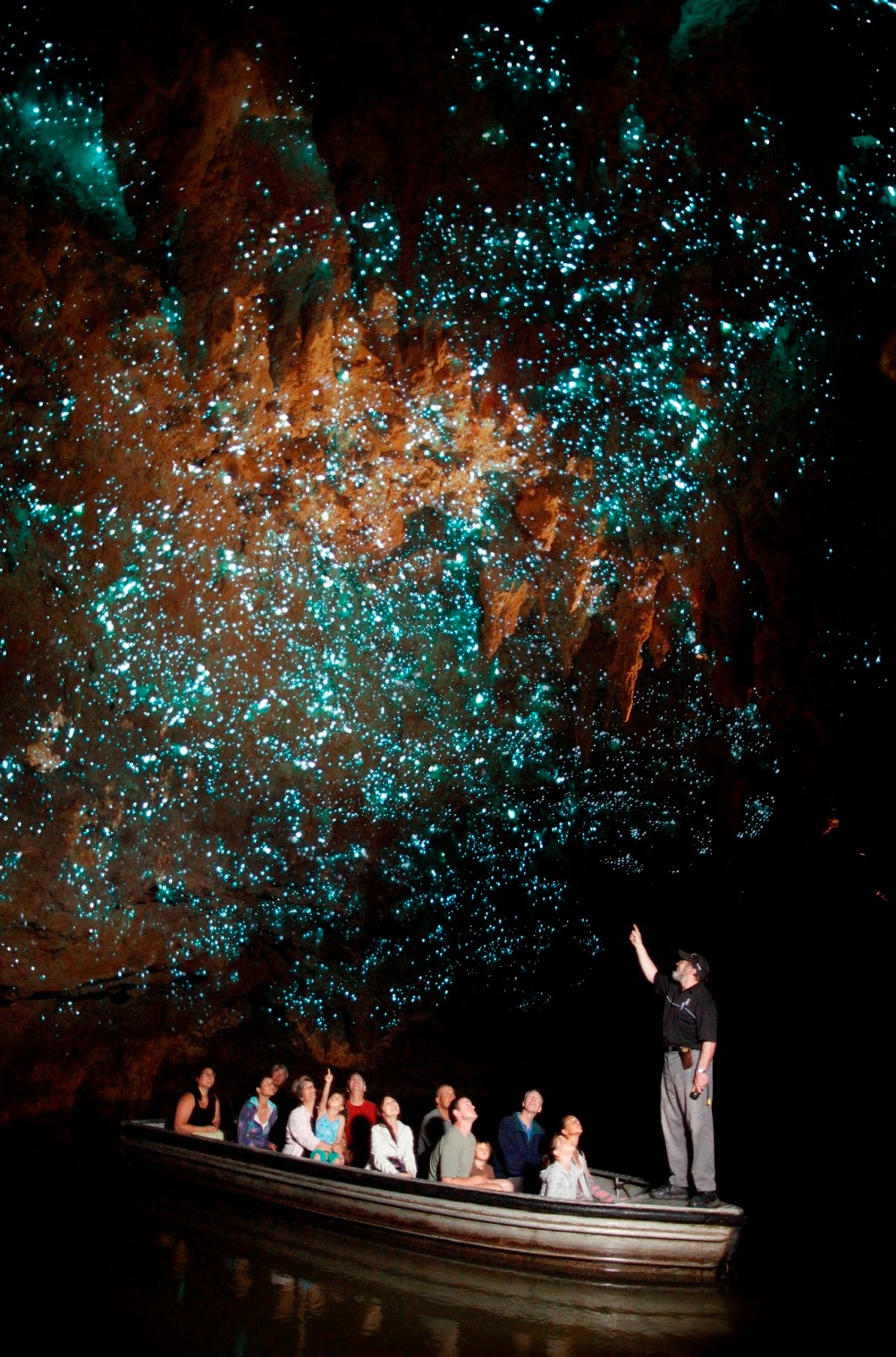Meridianos: El cielo estrellado de la cueva de Waitomo