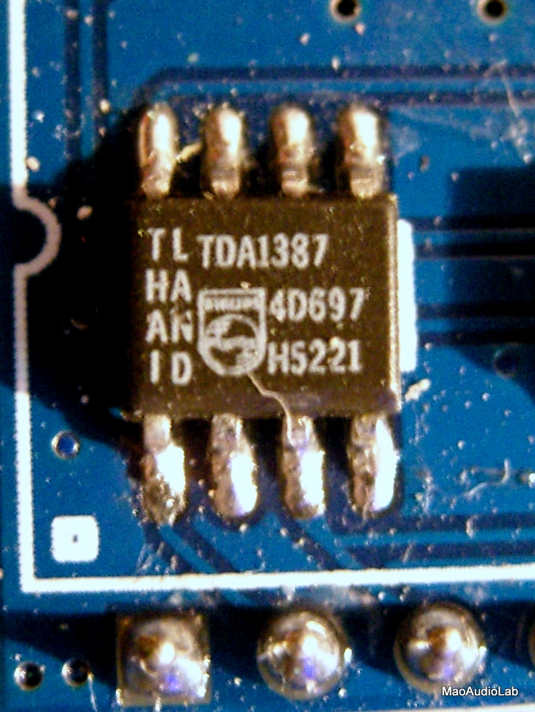 Mao Audiophile Modifications: TDA1387 x 4 DAC + 6N2P tube comes very ...