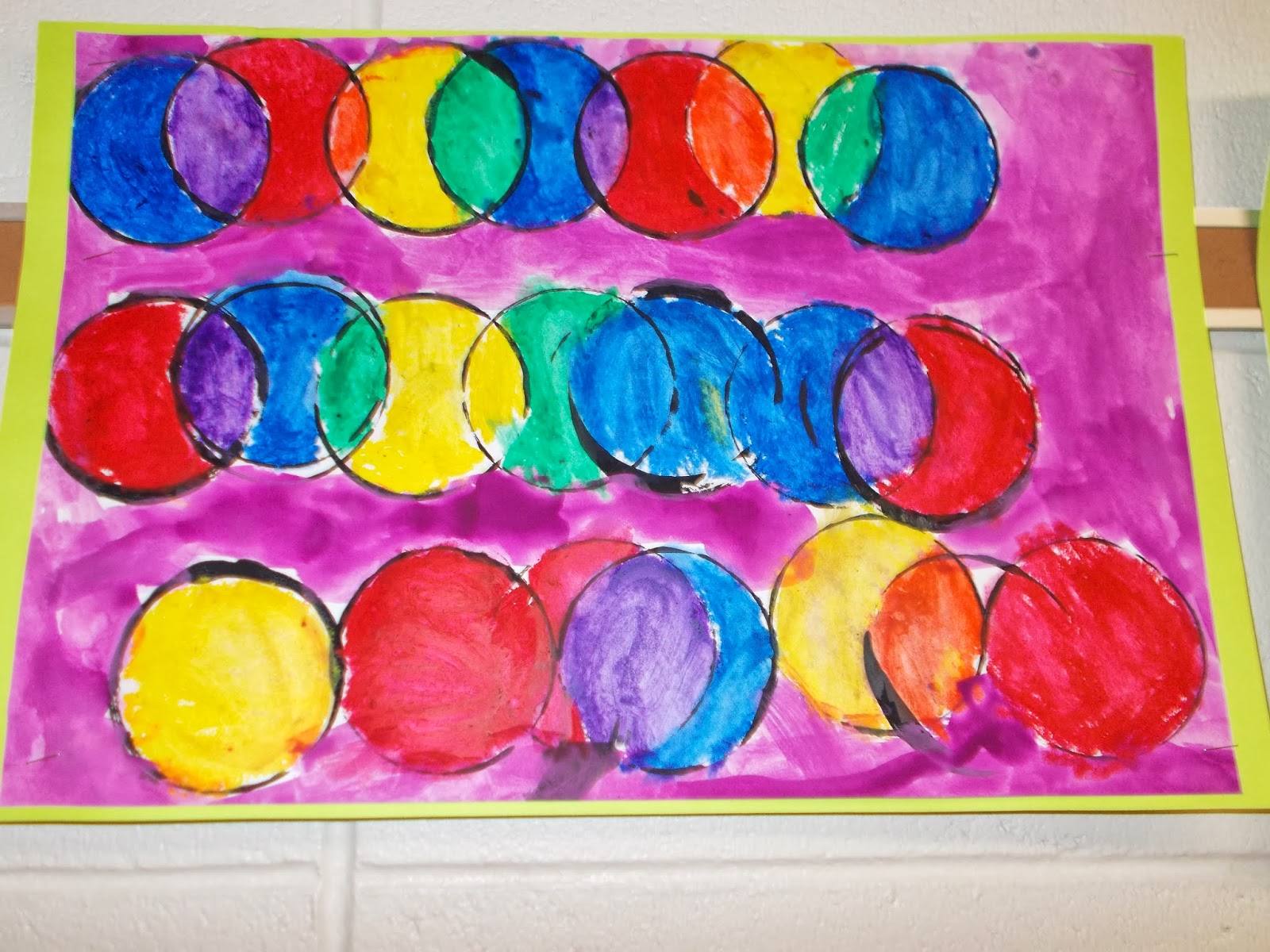 Mrs. Pierce's Polka Dot Spot: Kandinsky Color Mixing
