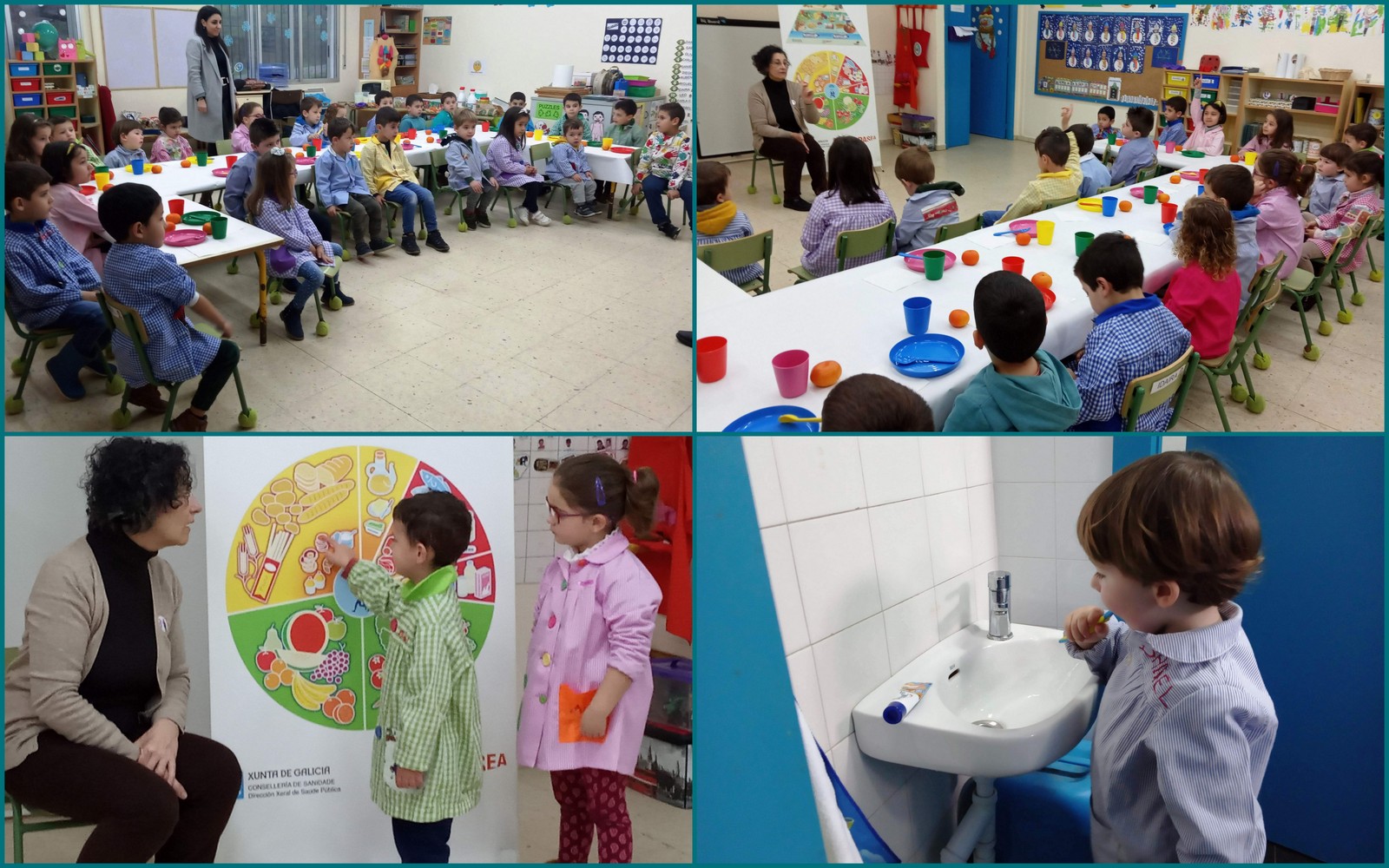 A ESCOLA DE BARCIELA: ALMORZOS NA ESCOLA