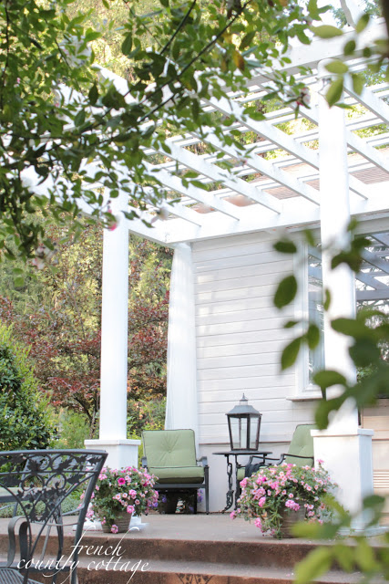 Outdoor Refresh Planning - French Country Cottage