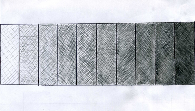 Minjung Jung's Blog :D: Value Scale Drawing