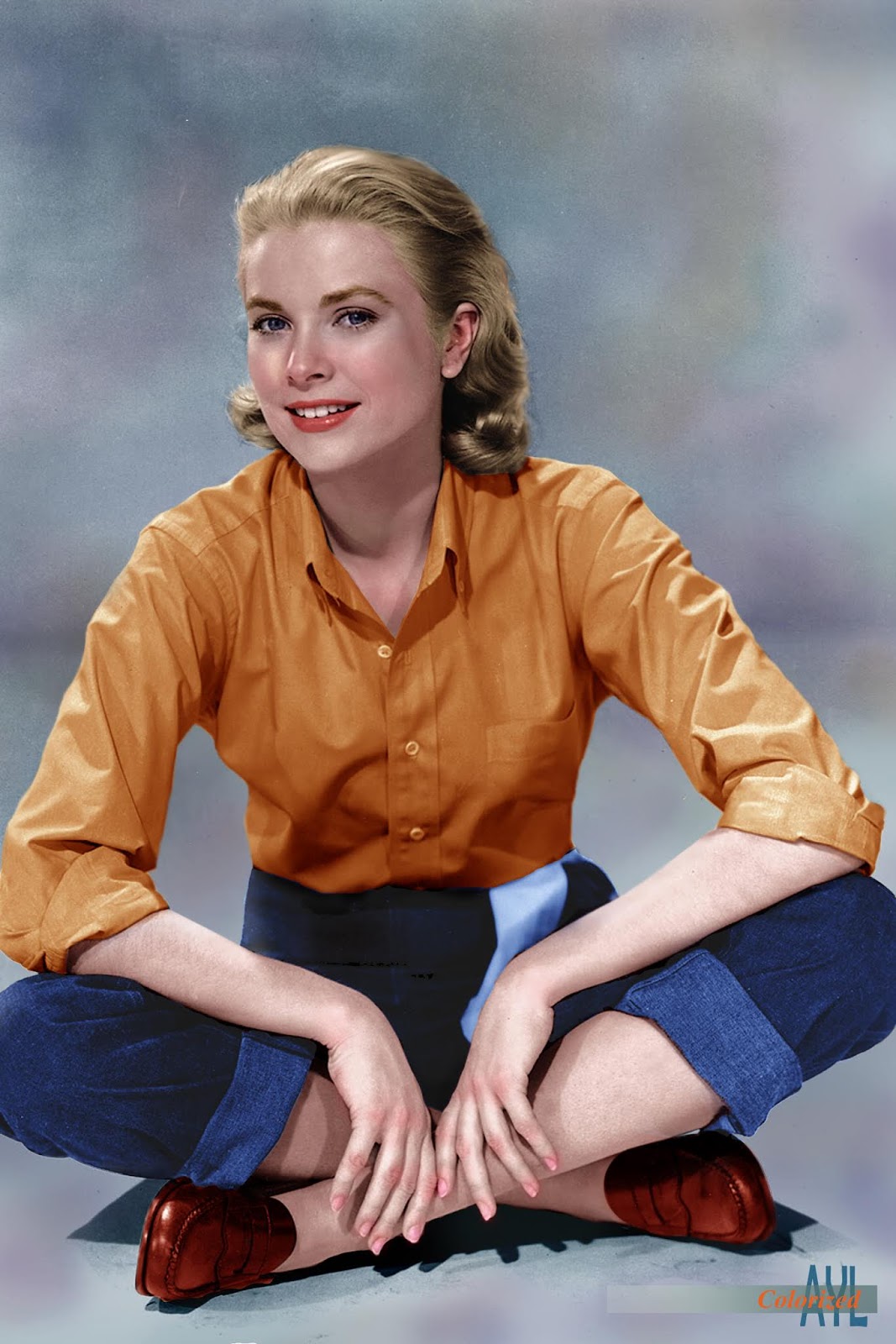 Colors for a Bygone Era: Grace Kelly (1929-1982) colorized by Alex Lim ...