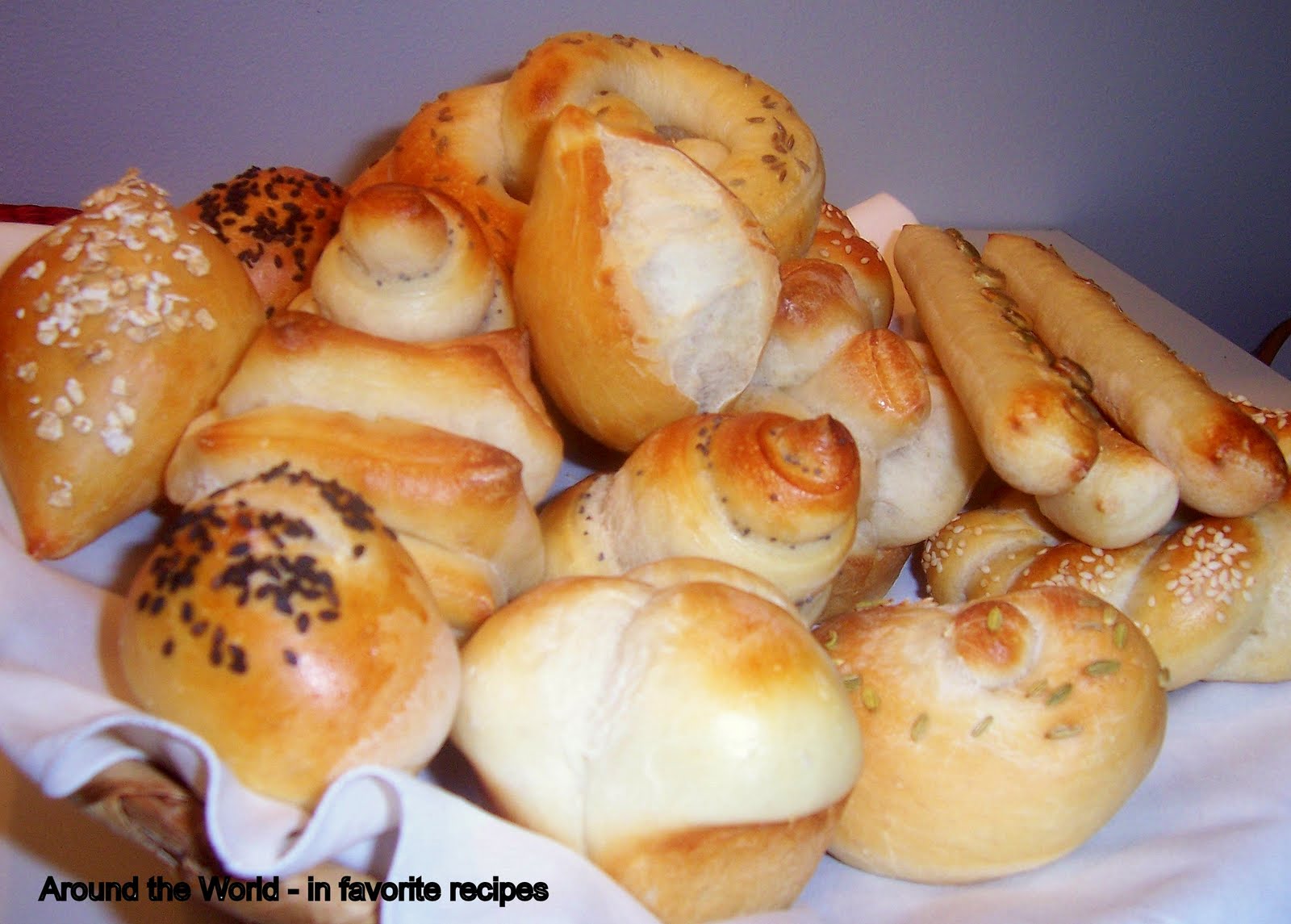 Around the World - in favorite recipes: Our daily Bread...in a better shape