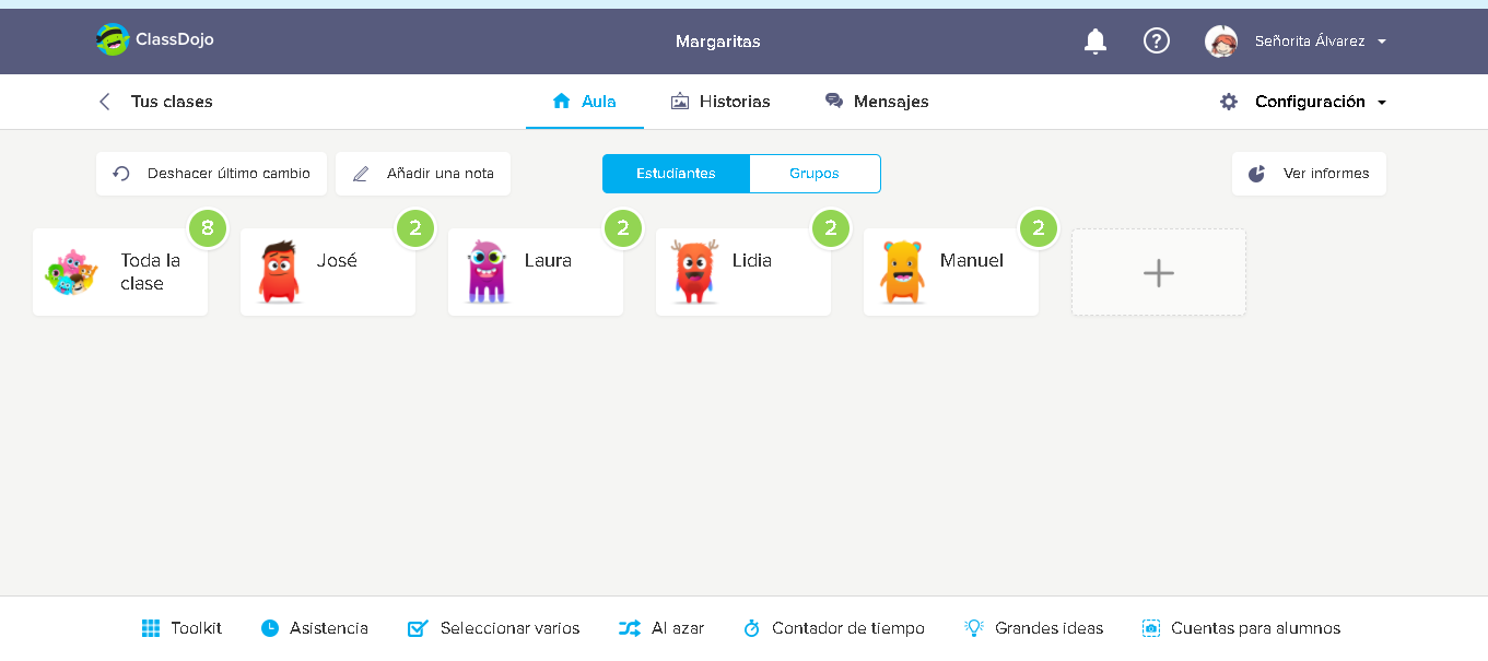 Aprendiendo tutoría y orientación escolar: CLASS DOJO