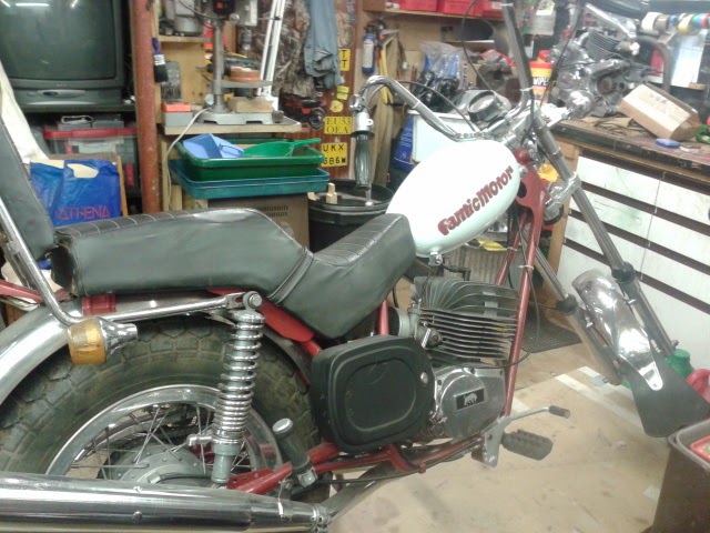 The ministry of Restoration.: 1974 Fantic Chopper 125cc