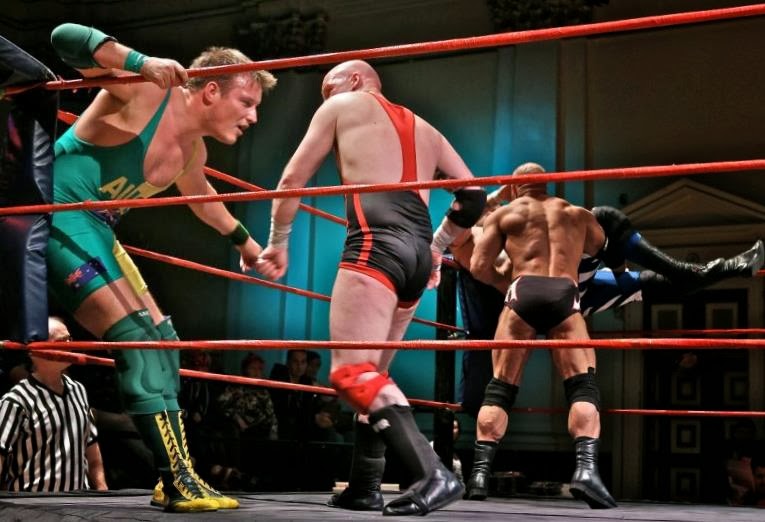 Fight Lads: Wrestling Action