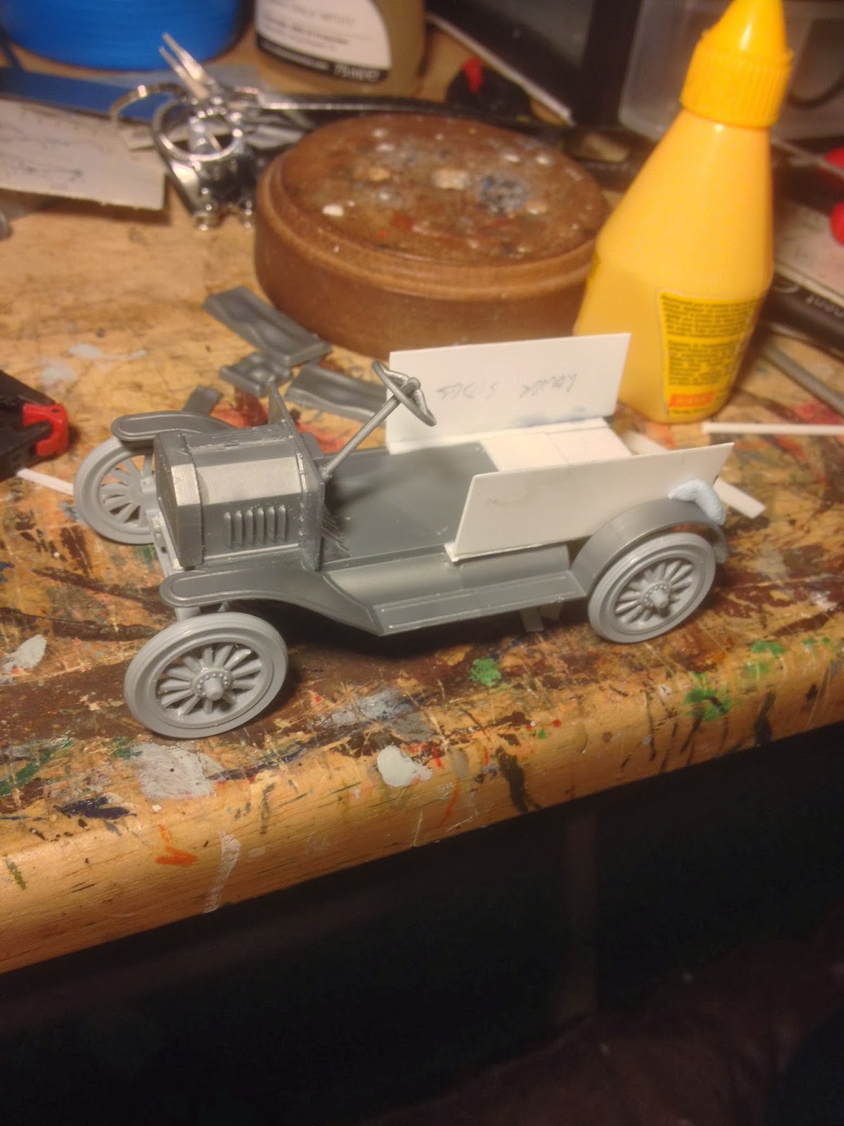 Scale Model Workbench: Ford model T conversion