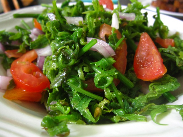 Pinoy Ensaladang Pako (Fiddlehead Fern Salad) | Trending Pinoy ...