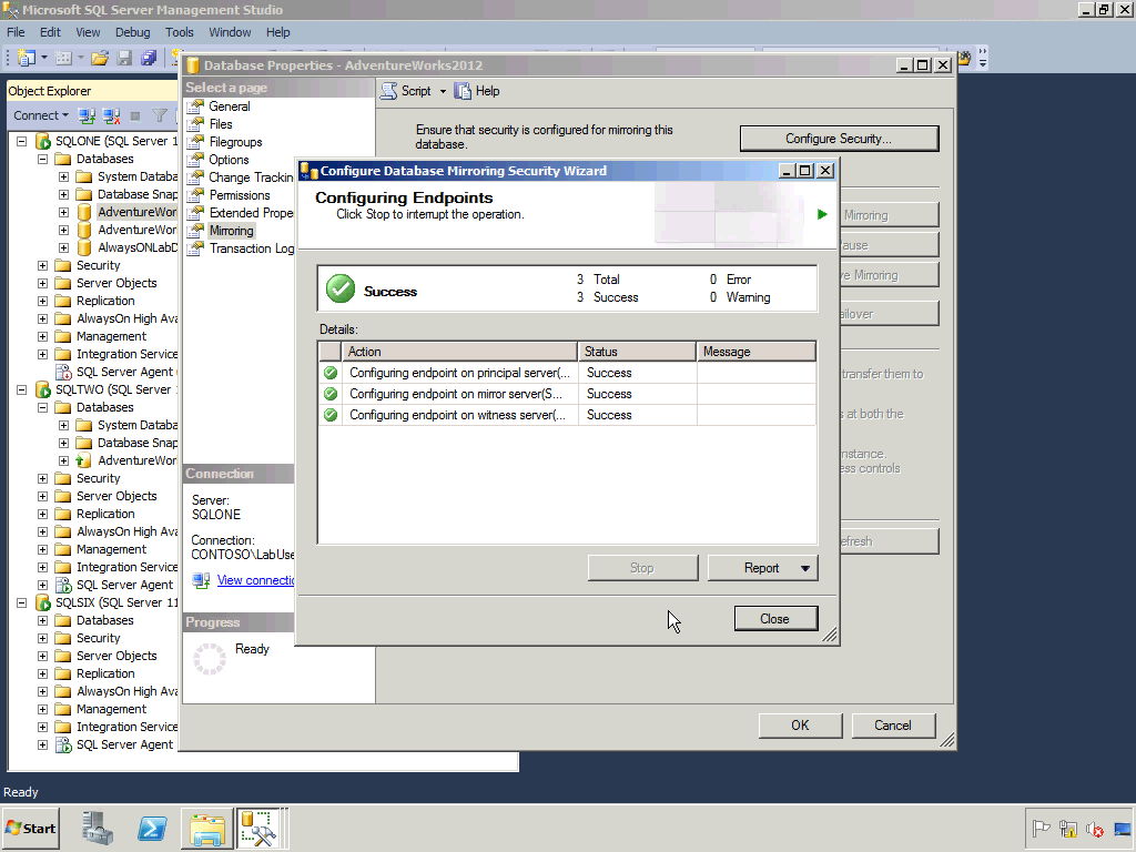 Setup Database Mirroring In Sql Server 2012 With Certificates Hot Sex