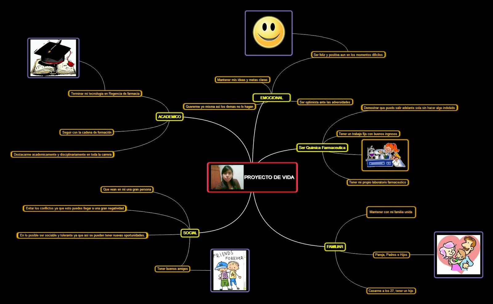 PORTAFOLIO DIGITAL: MAPA MENTAL PROYECTO DE VIDA