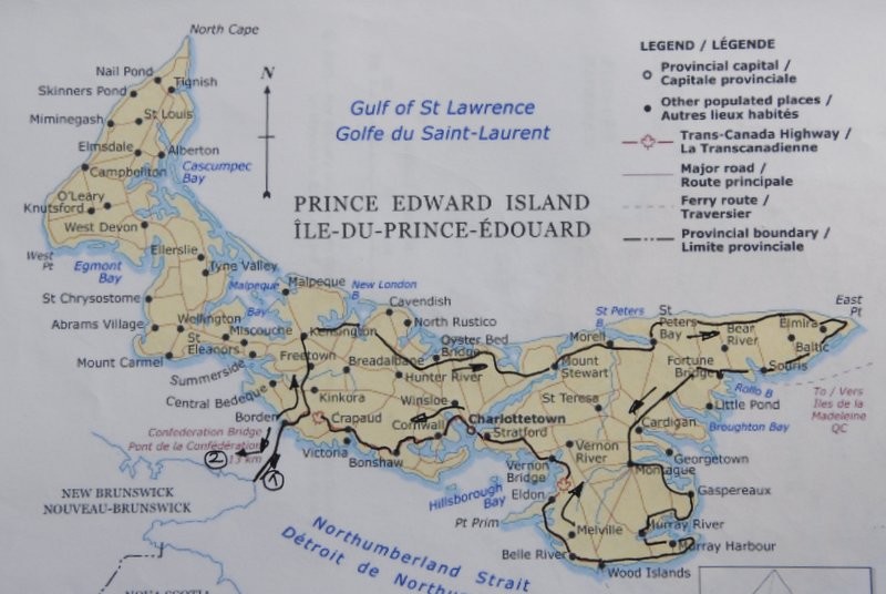 Les mouettes voyageuses: L’île du Prince Edouard