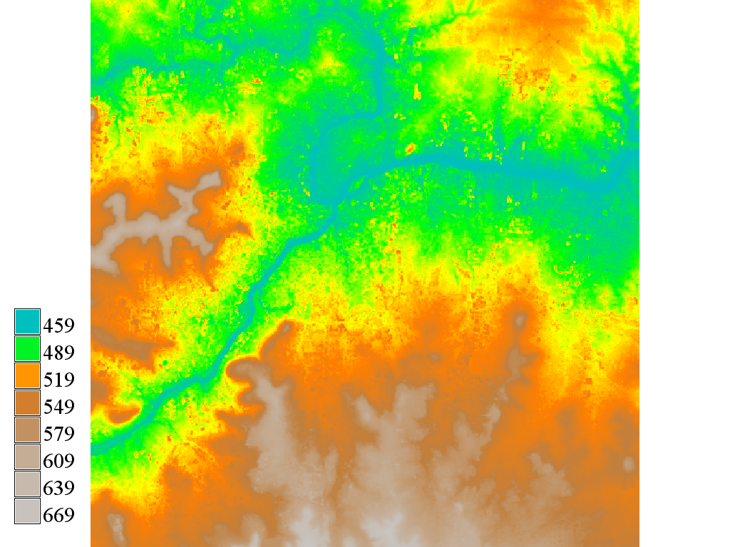 Maps of Pune: Elevation and Shaded Relief Maps