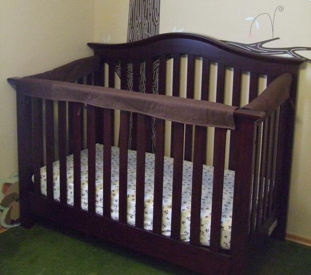 Naptime Frill Seeker: Tutorial: Crib Rail Guards
