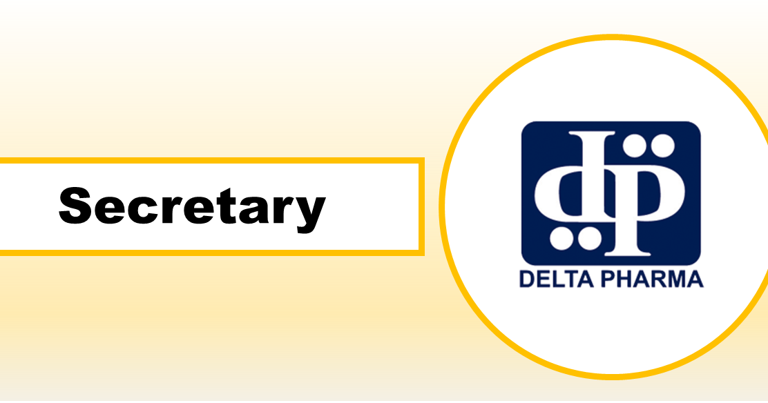 Secretary at Delta Pharma 2017 - Hire Me Now