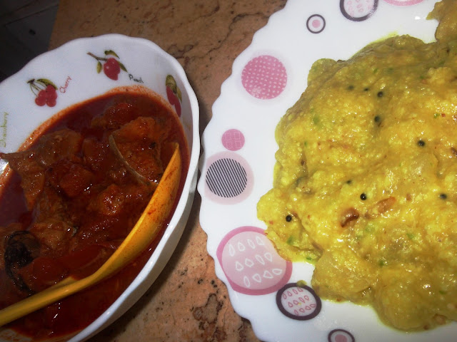 Shaain's Cooknotes: Red Fish curry (Kottayam Style )