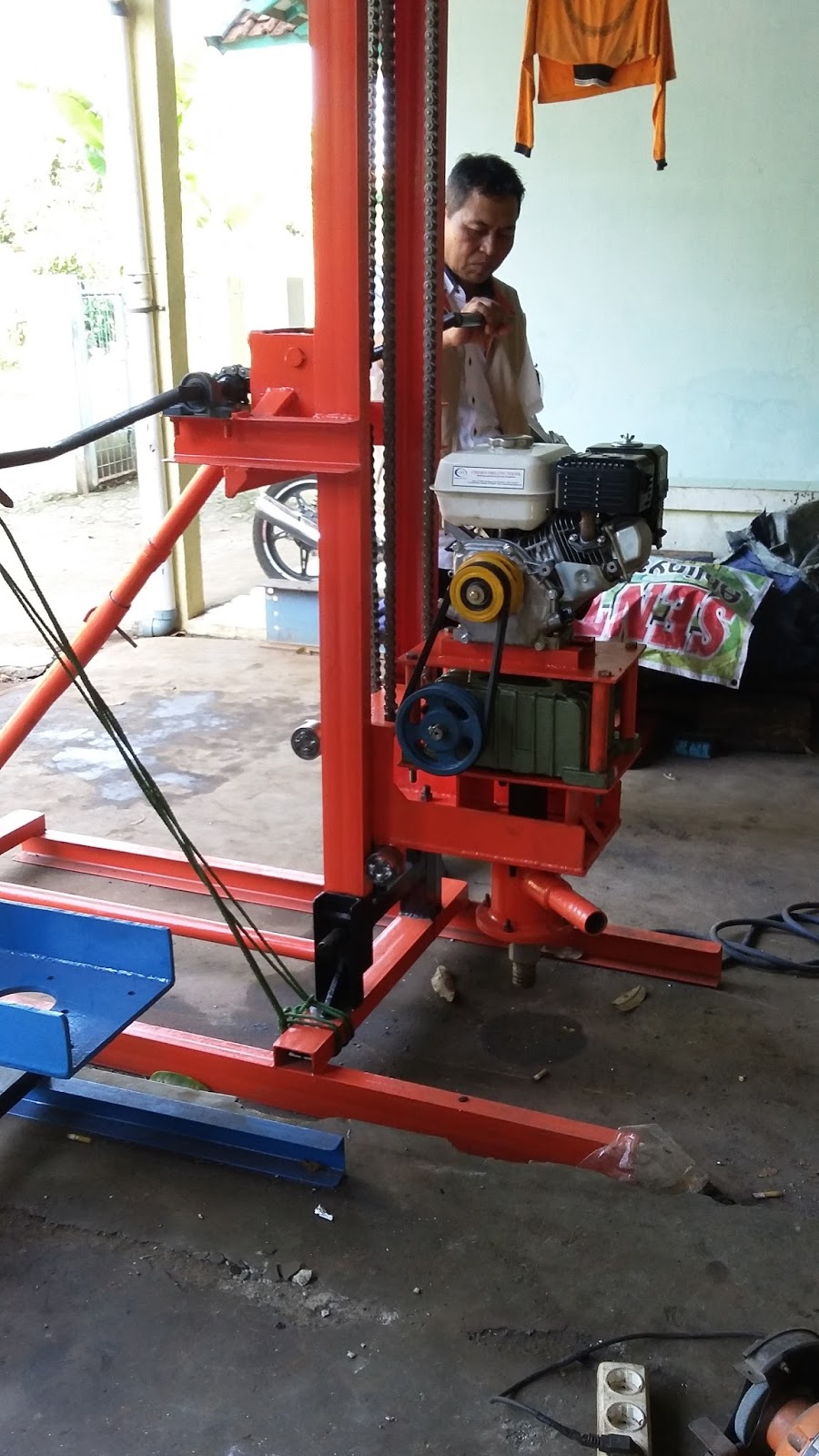 ALAT BOR SUMUR / Perakitan Alat Bor Sumur