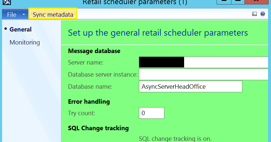 Dax Dude Dynamics Ax Dynamics Ax 2012 R3 Retail Error When Syncing Metadata The Table