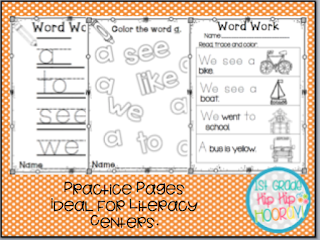 1st Grade Hip Hip Hooray!: Kindergarten Journeys Word Work