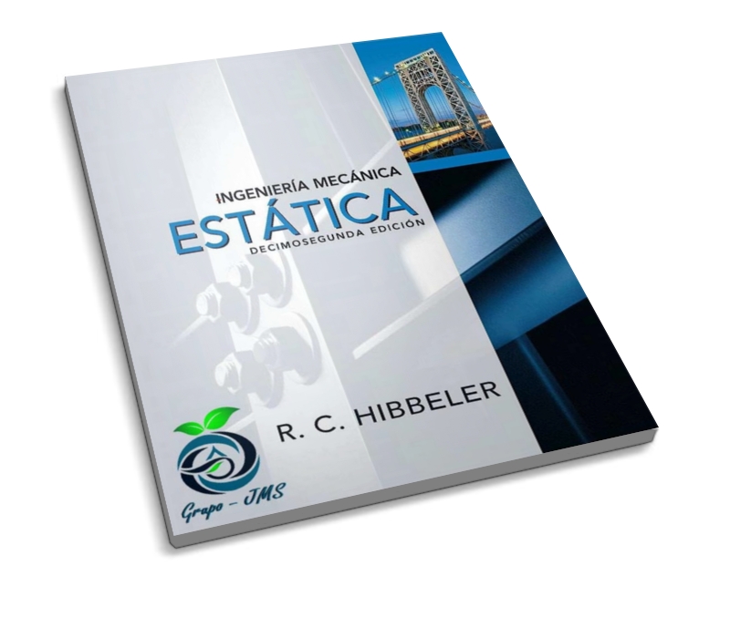 Grupo JMS: Estática (12va Edición) – Hibbeler | Libro + Solucionario