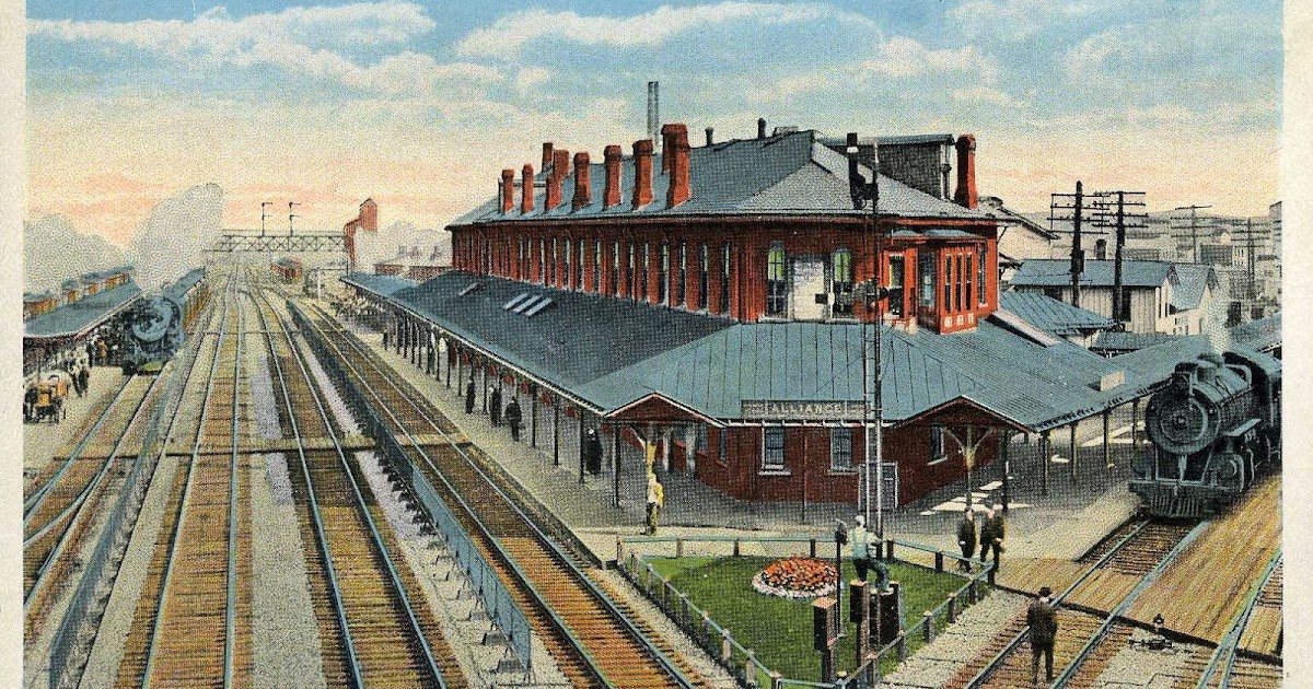 Towns and Nature: Aliance, OH: PRR's Depot and Tower: PRR vs PRR