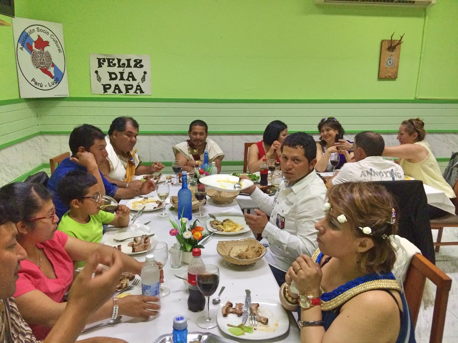 Asociación Socio Cultural Perú-Lugo: DÍA DEL PADRE PERUANO 2015