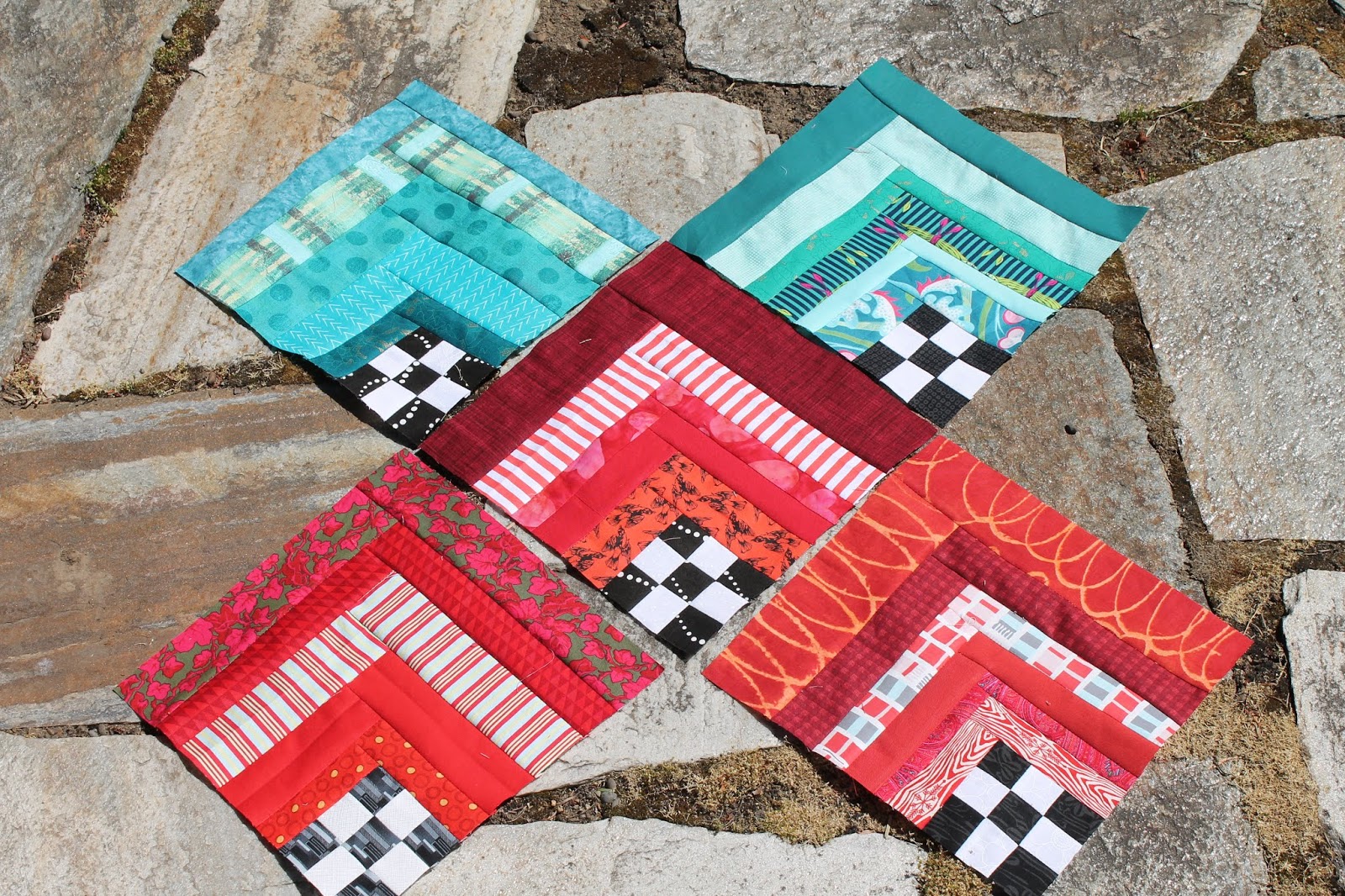 Quilting is more fun than Housework...: Oh Scrap! : Red