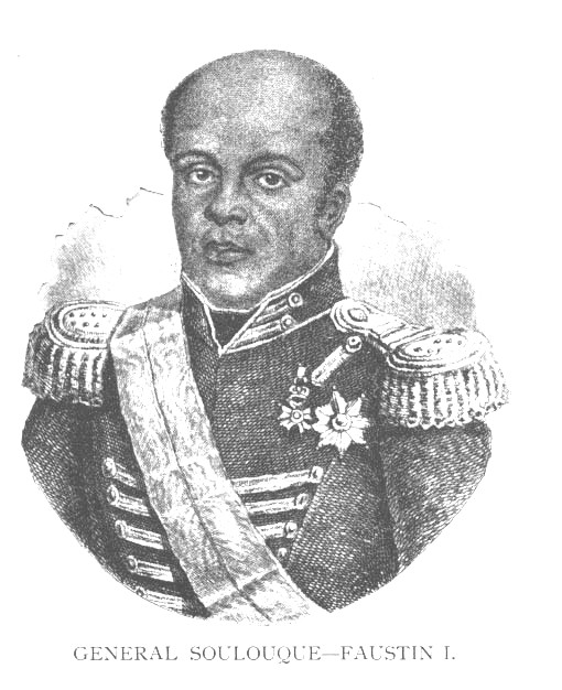 second empire: Le couronnement de Faustin Soulouque en tant que Faustin 1er