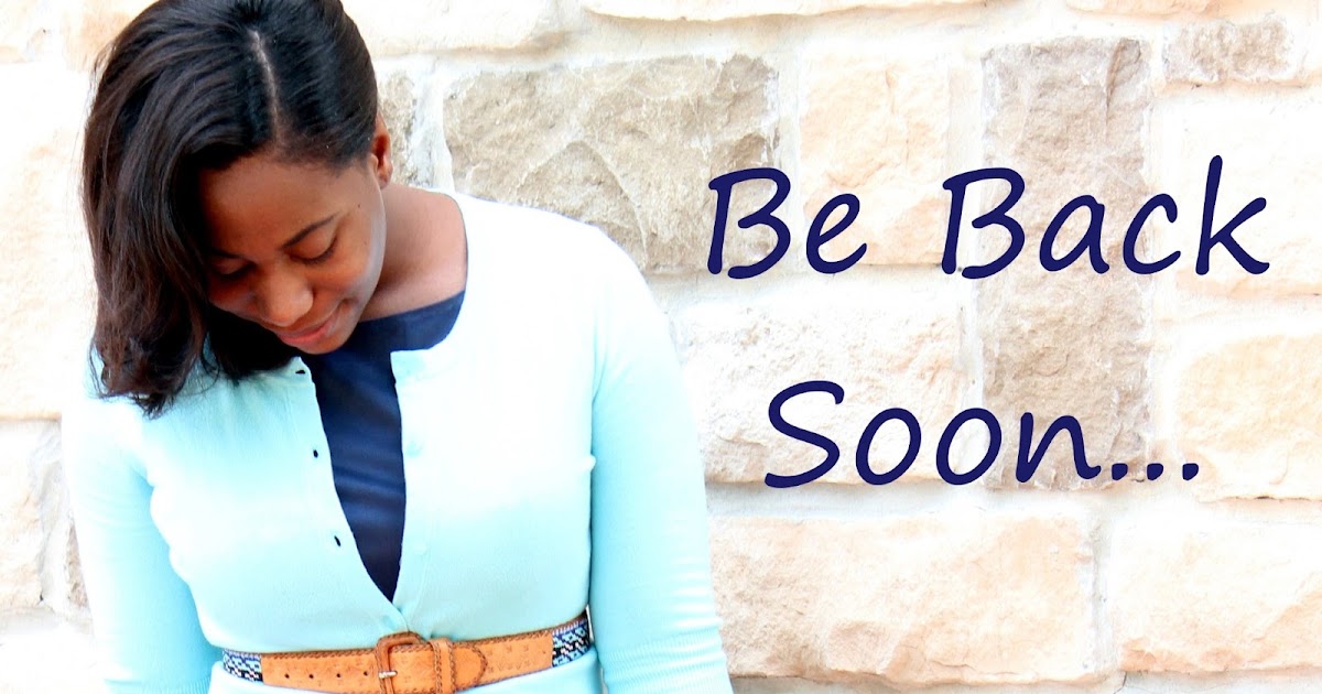 My Garments of Praise: Taking a Break...