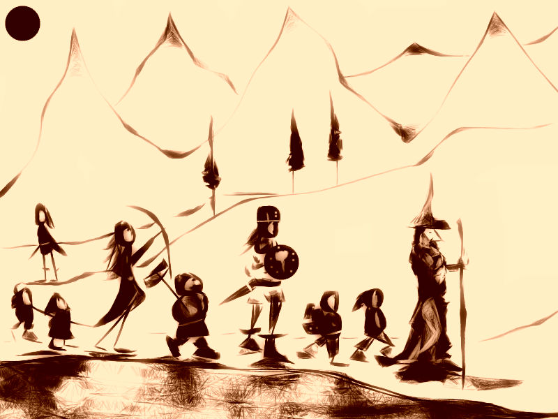 Joe Gilronan Fantasy Art: The White Tree Of Gondor concept art and ...