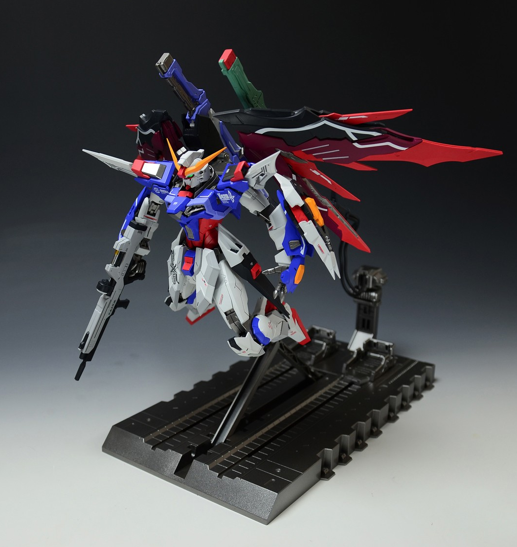 GUNDAM GUY: MG 1/100 Destiny Gundam [Metal Build Colors] - Painted Build