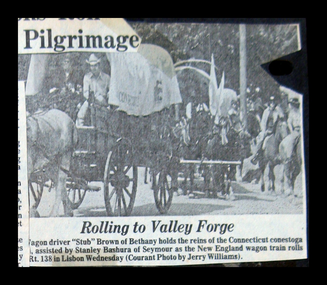 RI76 Wagon Tales: BWT , Day 5, Thursday ,June,3,1976, Lebanon,Ct, 12mi