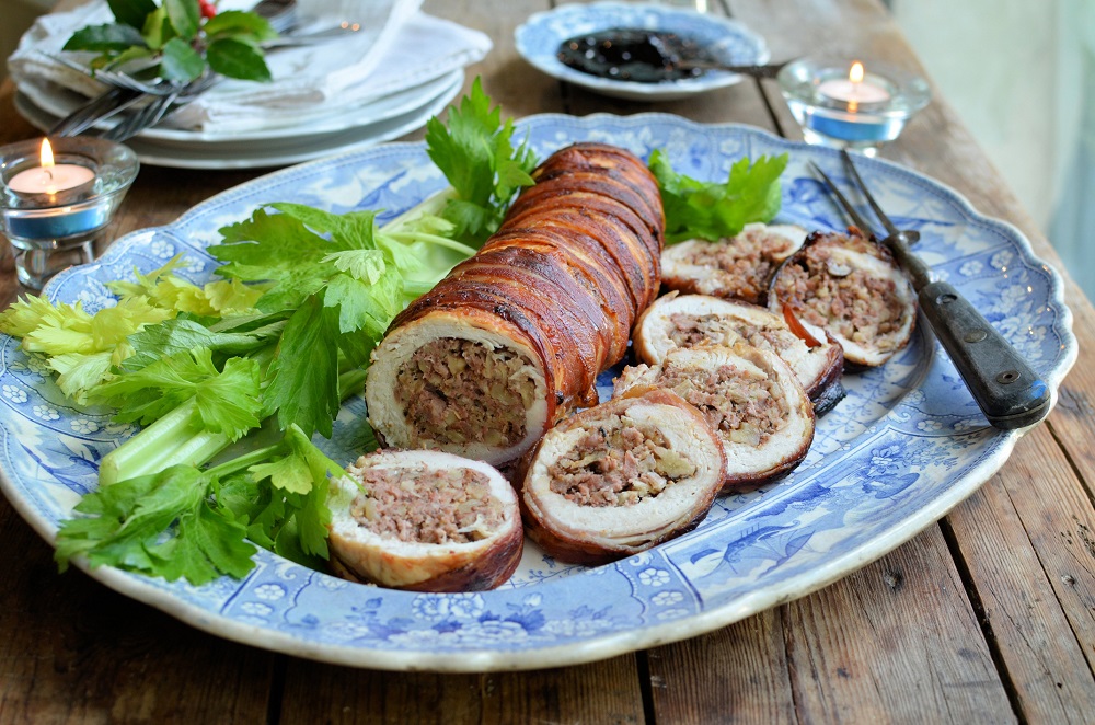 Roast Turkey Fillet With Fenland Celery, Walnut And - Claire Justine