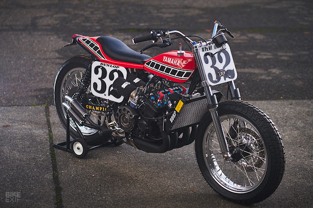 Racing Cafè: Yamaha TZ 750 Tracker by Brad Peterson