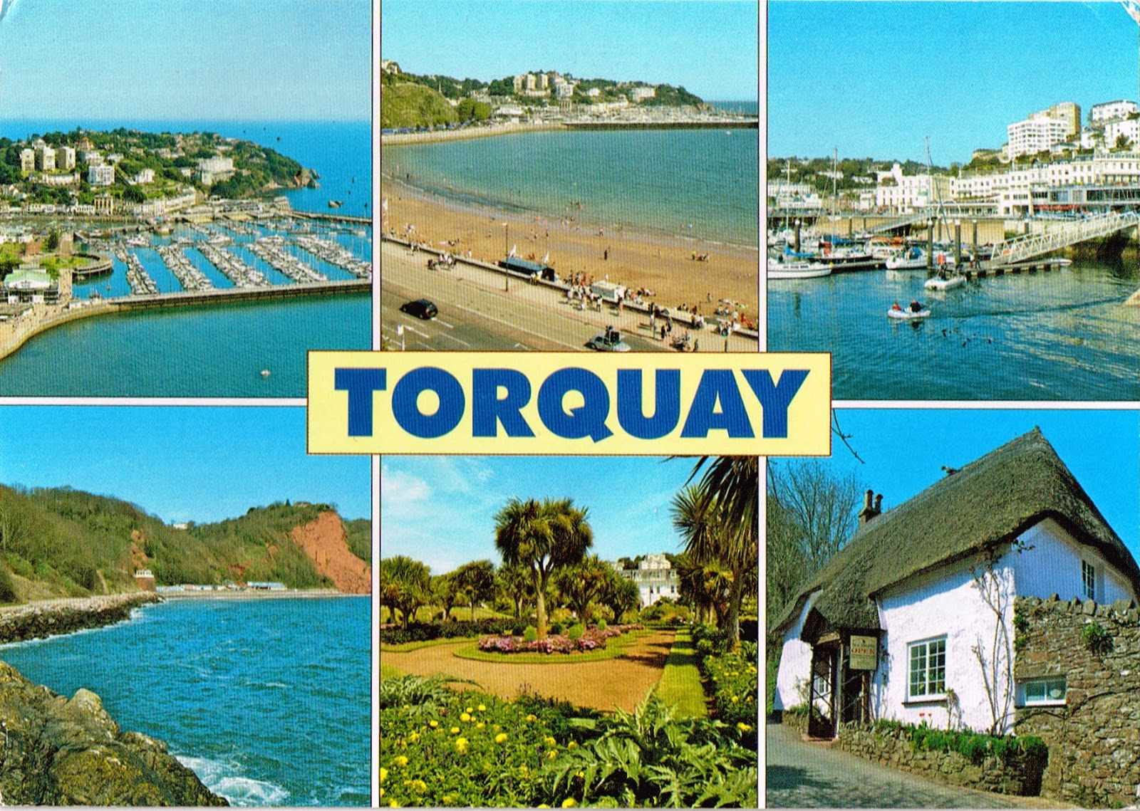 Pocztówki - Postcards - Postales: Wielka Brytania #2 - Torquay