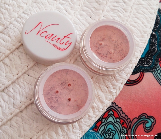 Kolorowo i pachnąco...: NEAUTY MINERALS - Mineralne róże do policzków ...