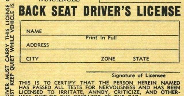 Crown Buick GMC: Backseat Driver's License