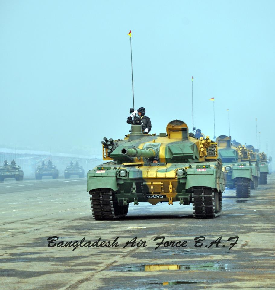 Bangladesh Army Receives MBT-2000 Tank and SLC-2 Radar - Bangladesh Defence