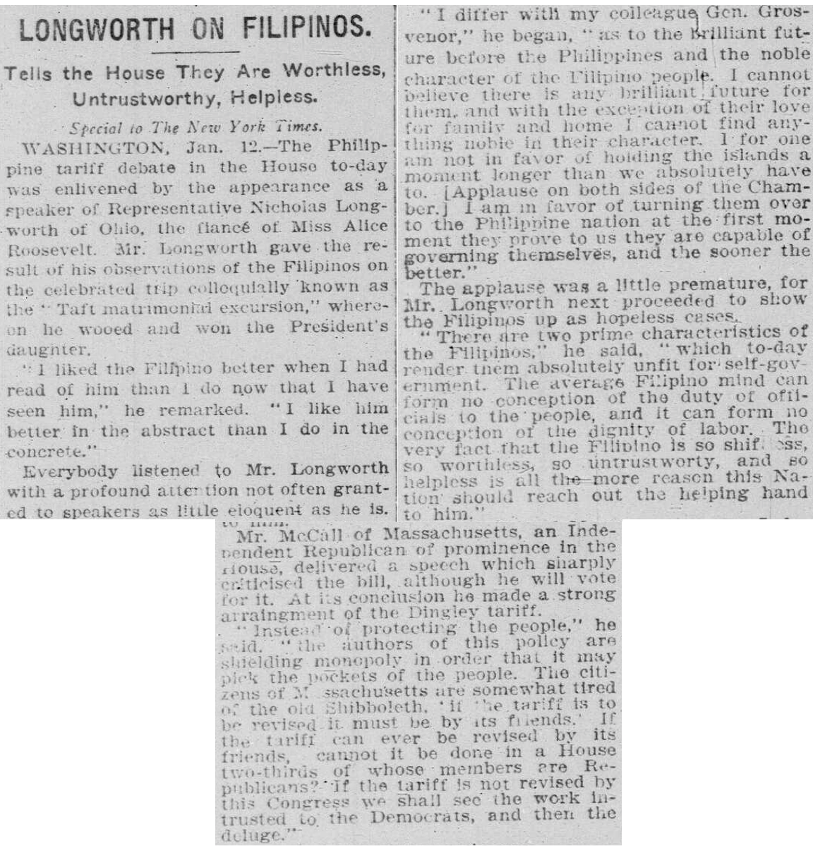 Philippinefails: Observations on Filipinos from 1906