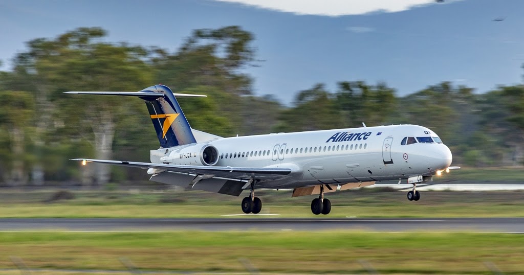 Central Queensland Plane Spotting: Stunning Photos as Alliance Airlines ...