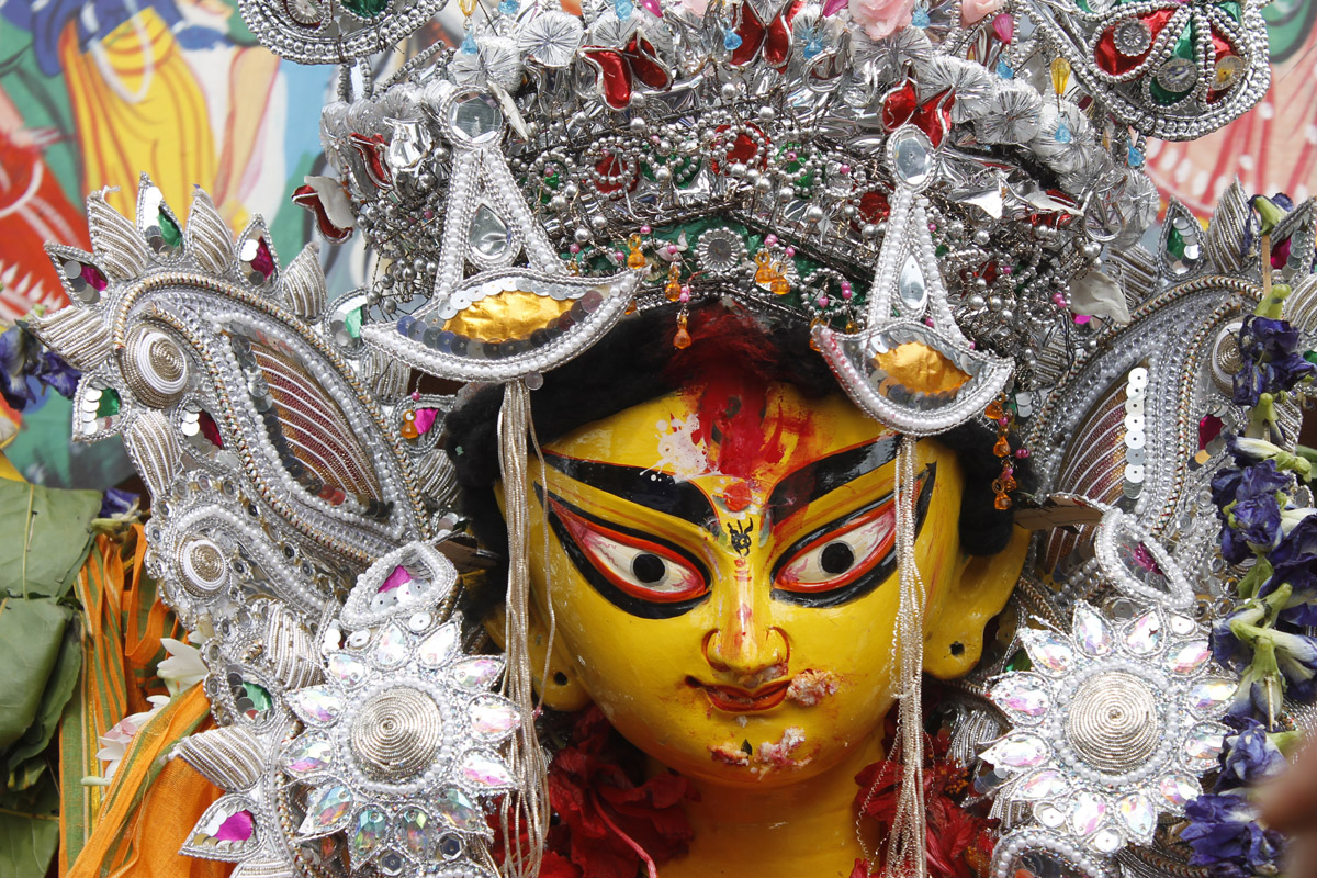 fotoskape: Bengali's Biggest celebration Durga Puja has ended with ...