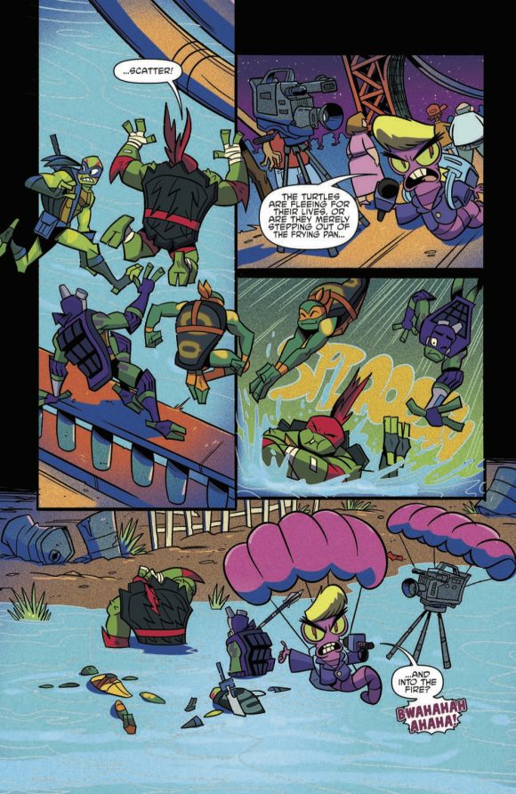 LAS TORTUGAS NINJA: ROTTMNT COMICS # 2