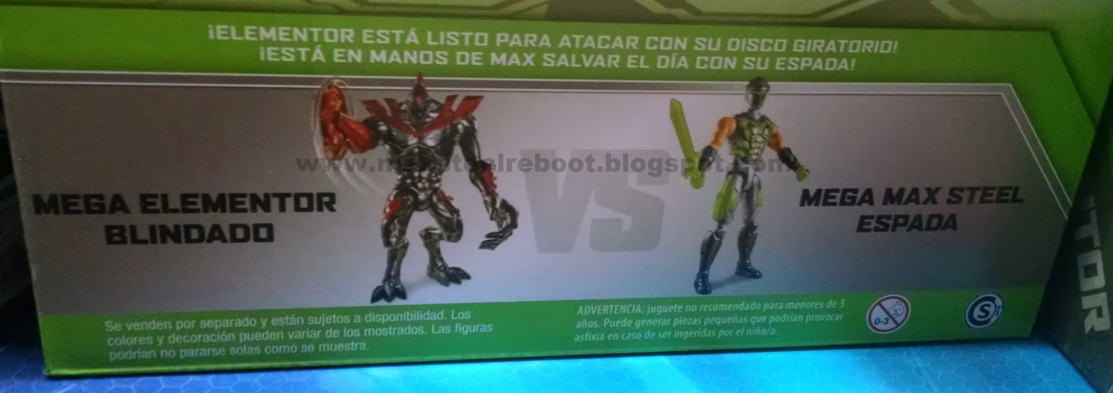 Max Steel Reboot: Max Steel 2017: Nuevo Mega Elementor Blindado