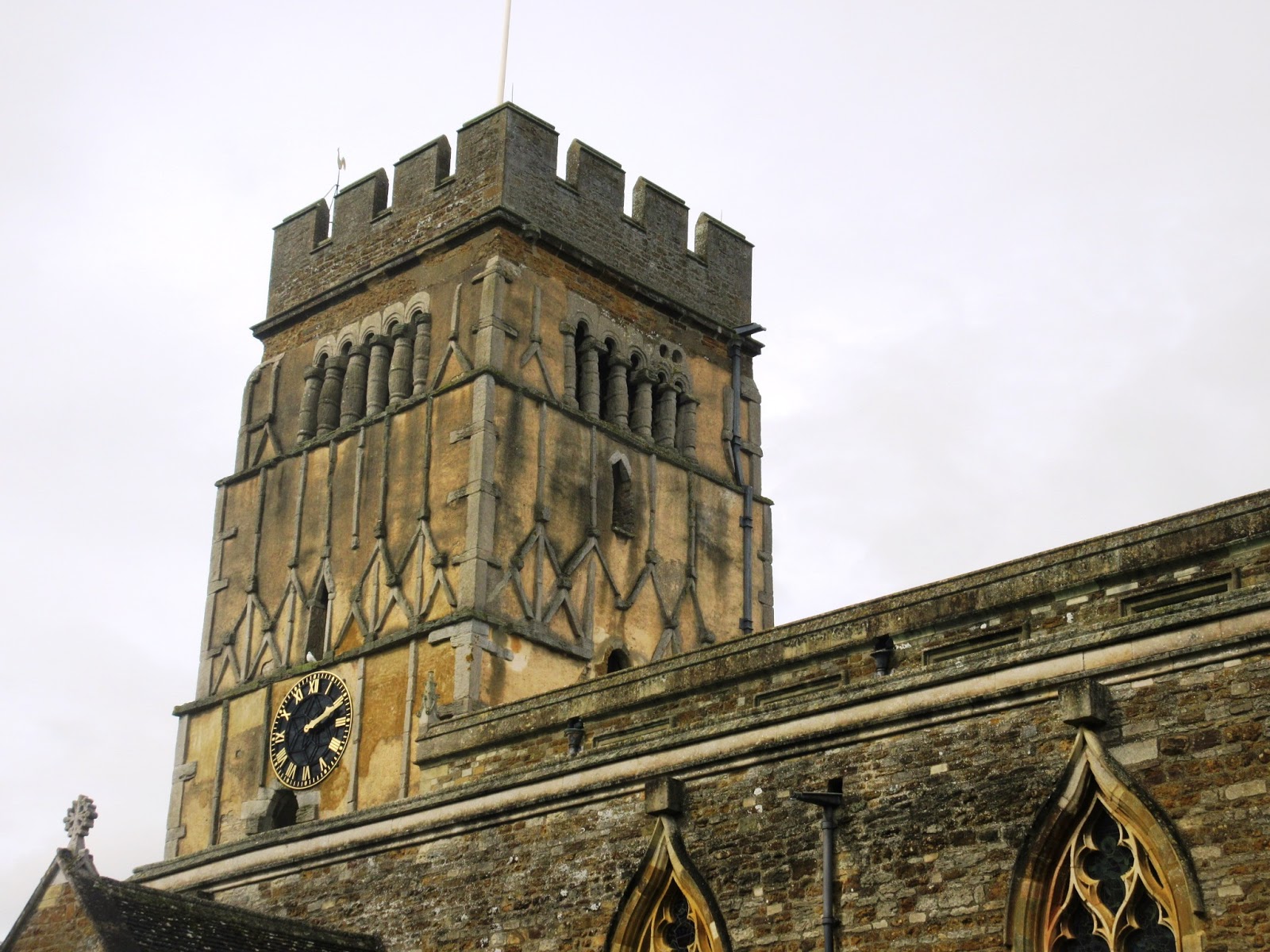 Liberal England: The Saxon tower at All Saints, Earls Barton