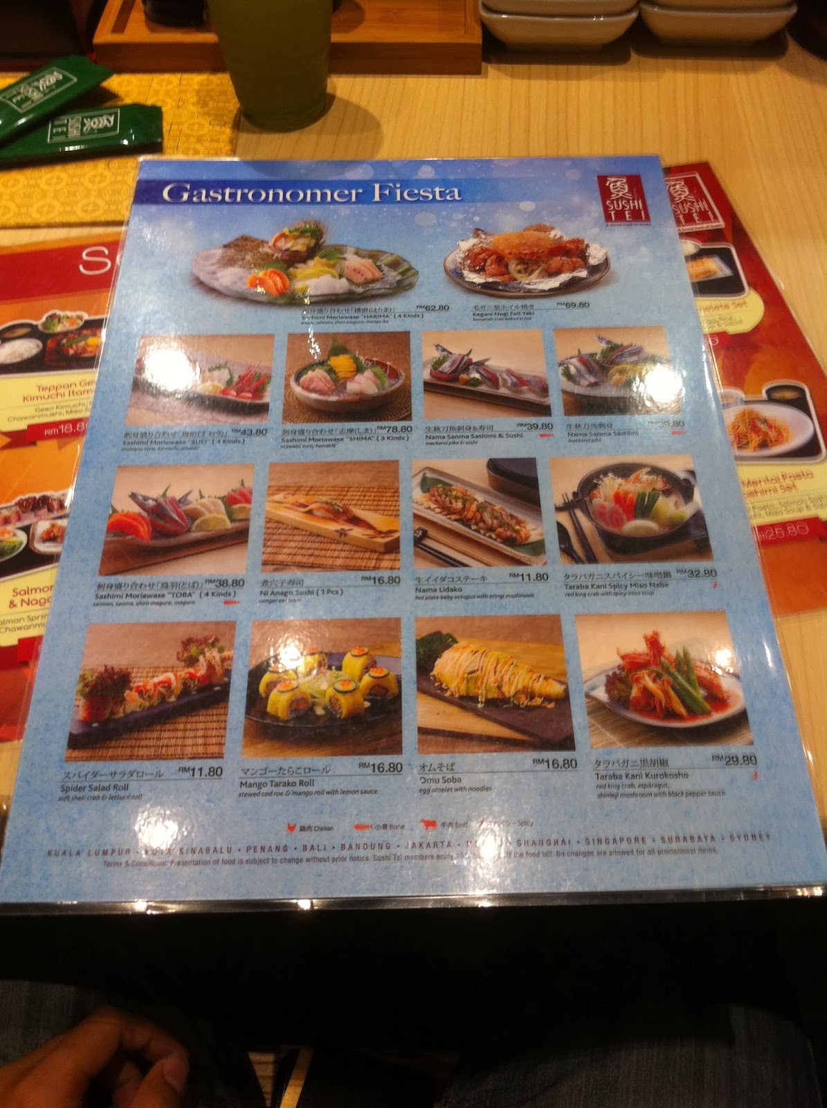 Our Journey : Penang Bayan Lepas - Queensbay Mall Sushi Tei Japanese ...