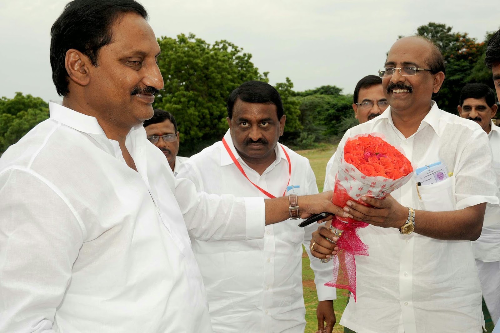 Political Leaders Photos: VNR Vakati Narayana Reddy with Nallara Kiran ...