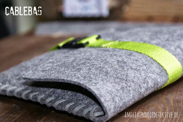 DIY Cable Bag - Emilia und die Detektive