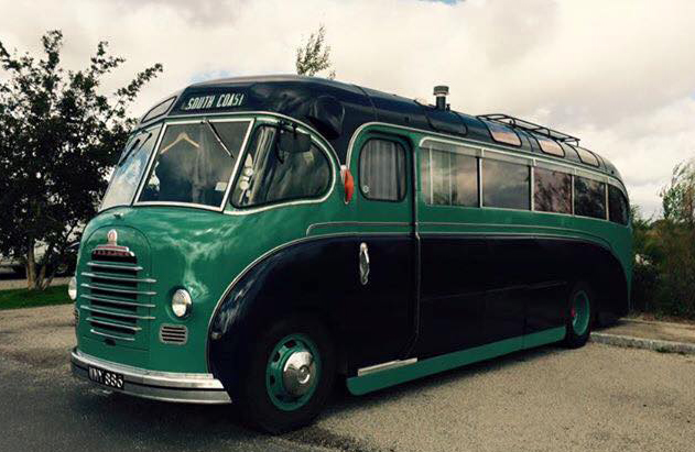 Just A Car Guy: a cool looking bus at Mont Saint Michel